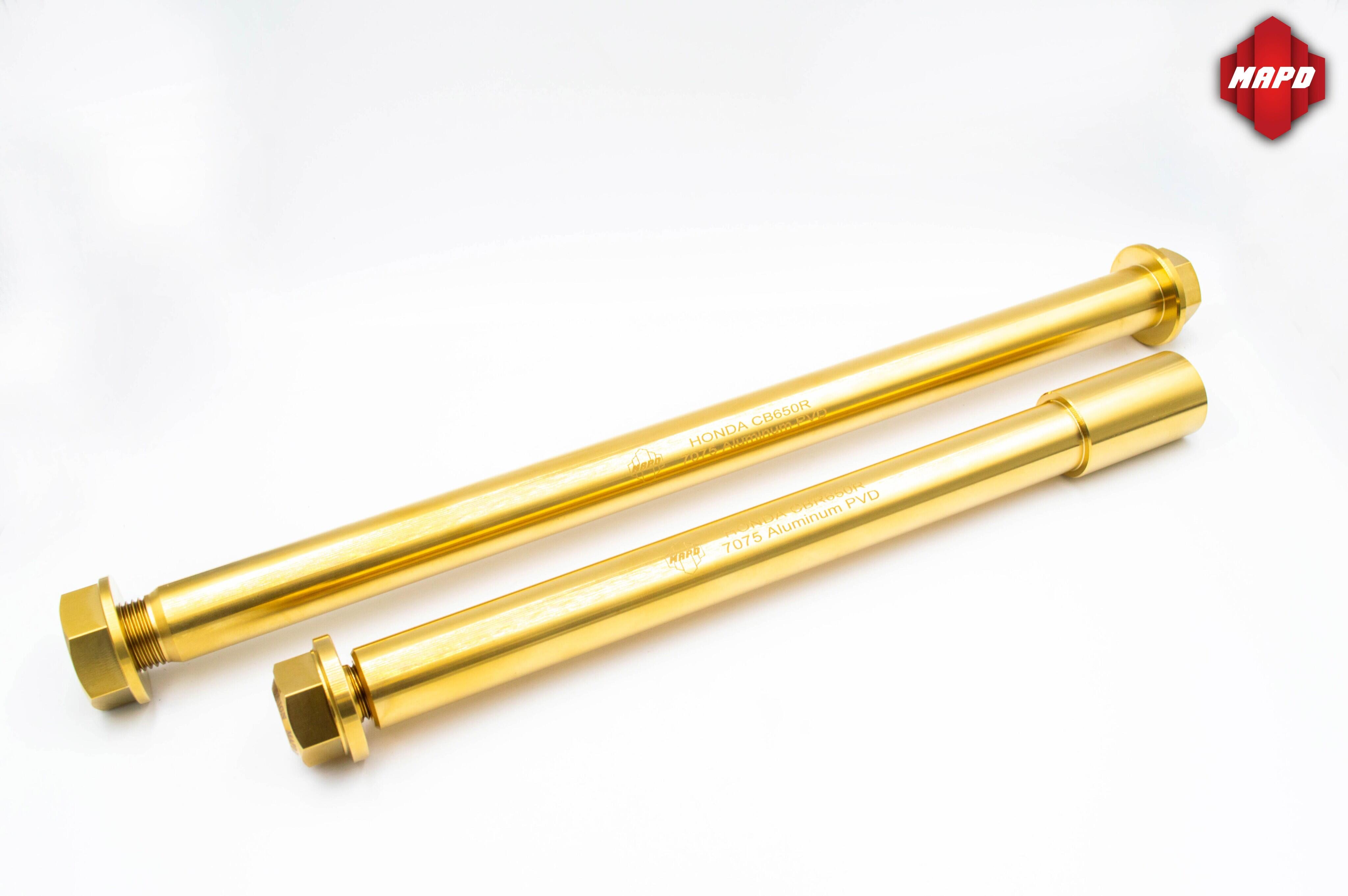 CBR 250RR Aluminum alloy front and rear Thru Axle set - MAPD